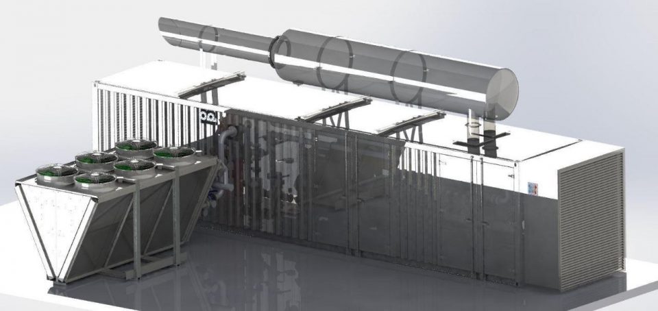 MTU Rolls Royce container generators. – Temperi Logistics Ltd